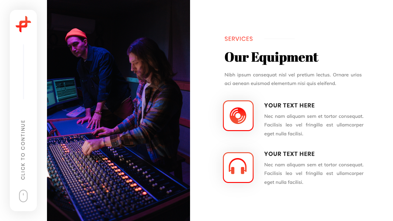 Hipbeat - Music Producer & Recording Studio Google Slides Template ...