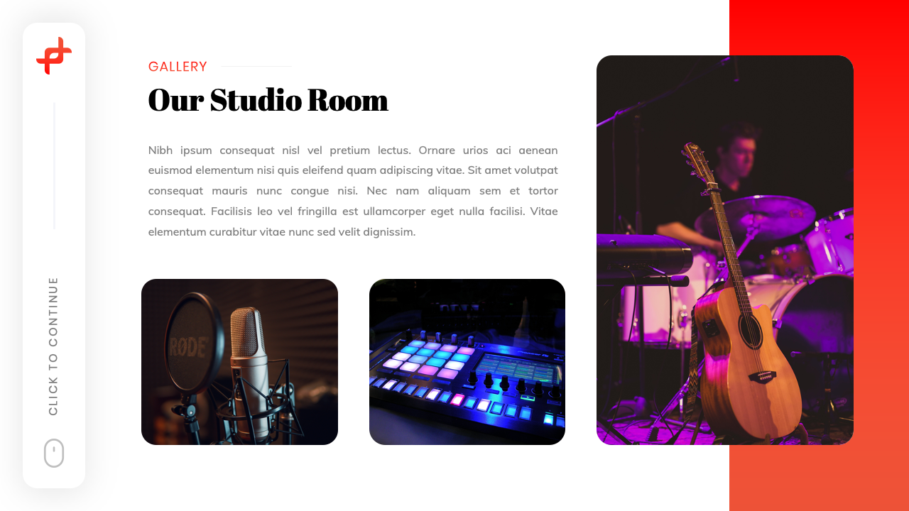 Hipbeat - Music Producer & Recording Studio Google Slides Template ...