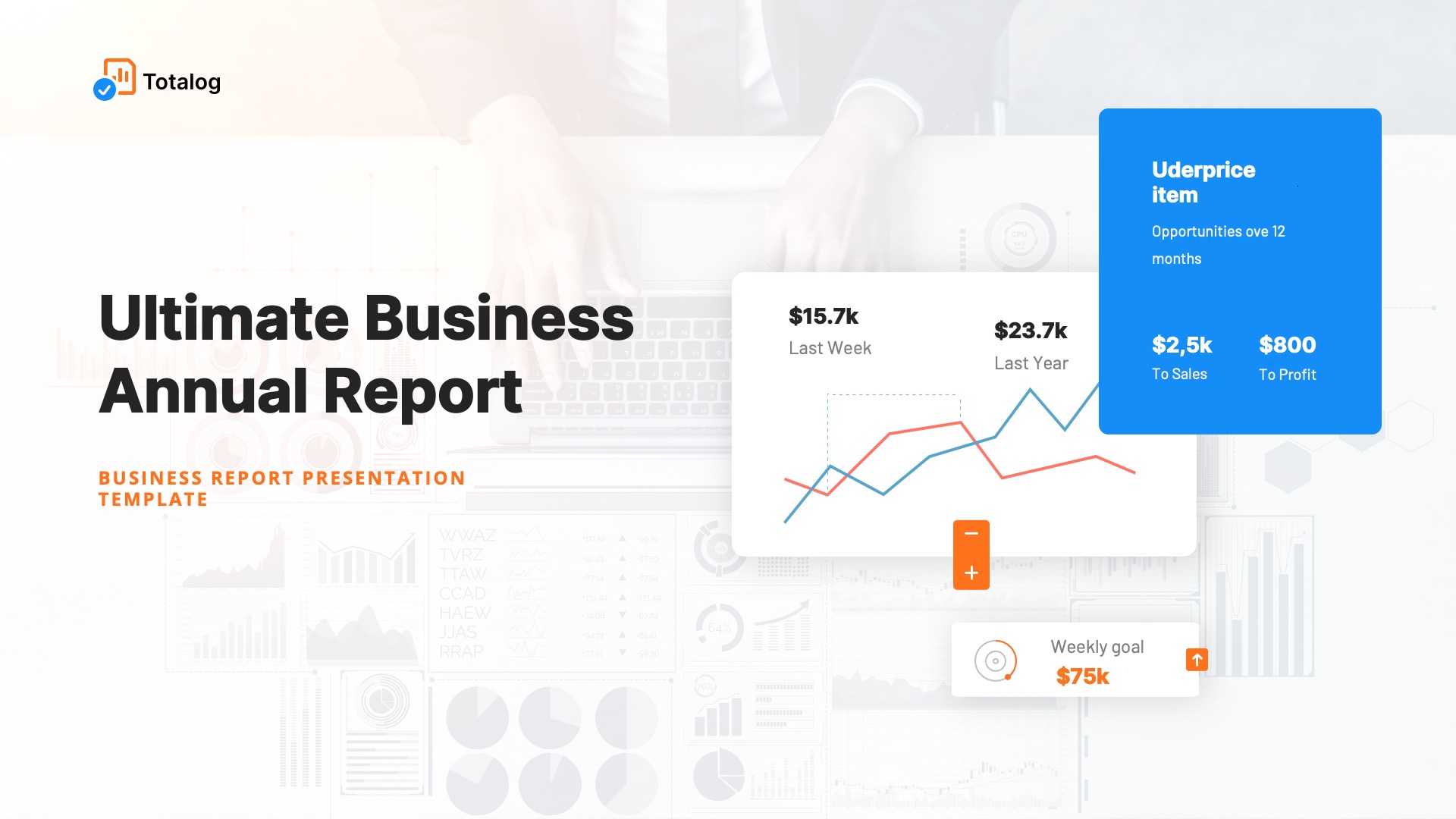 Totalog - Business Report Google Slides Template, Presentation Templates