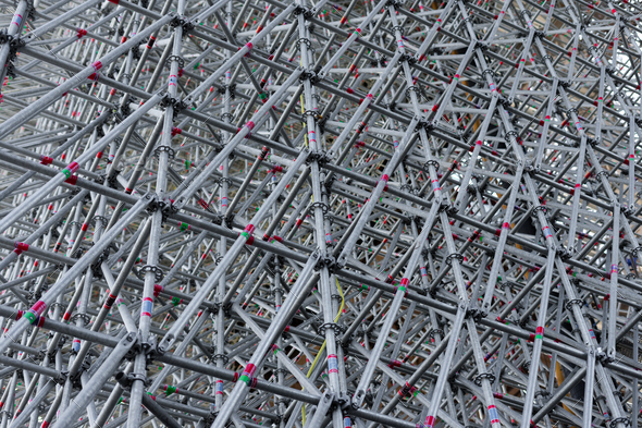 Collection of metallic scaffolding texture Stock Photo by rubenchase