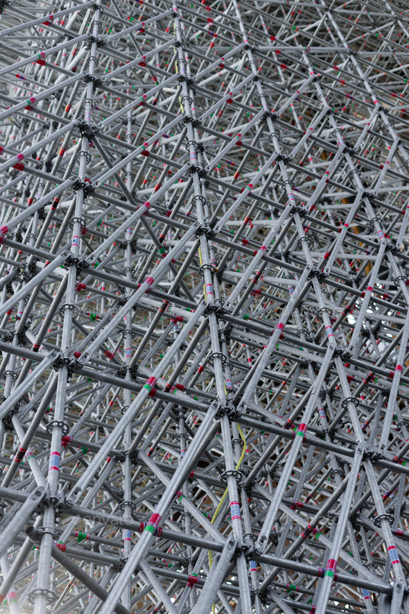 Collection of metallic scaffolding texture Stock Photo by rubenchase