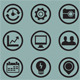 Set of icons For Web and Design Elements , Vectors | GraphicRiver