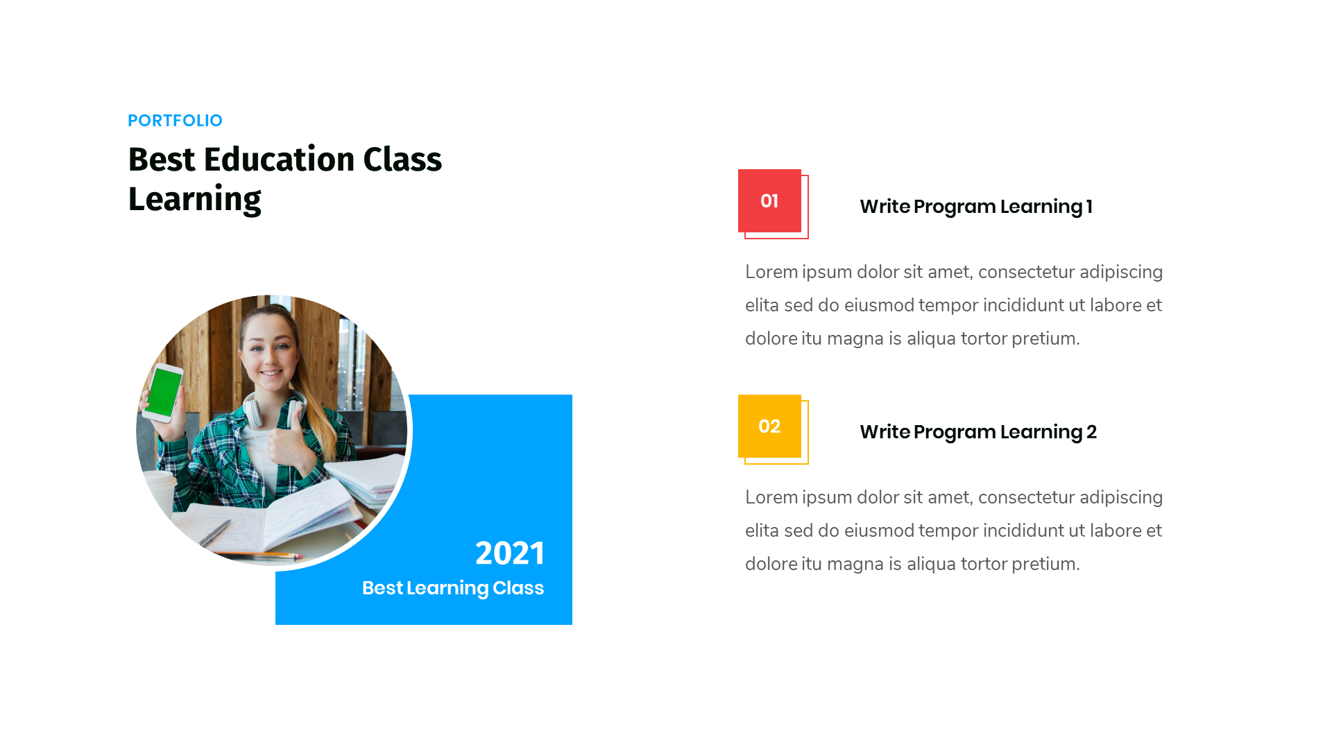 Learning - Education & School PowerPoint Template, Presentation Templates