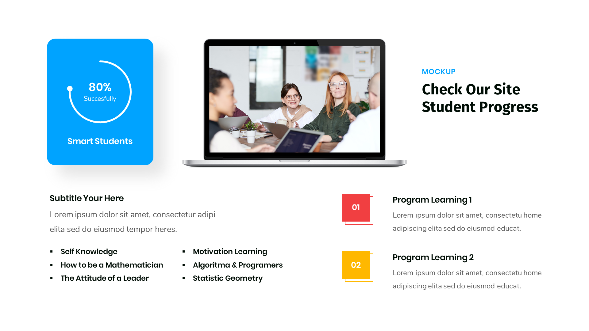 Learning - Education & School PowerPoint Template, Presentation Templates