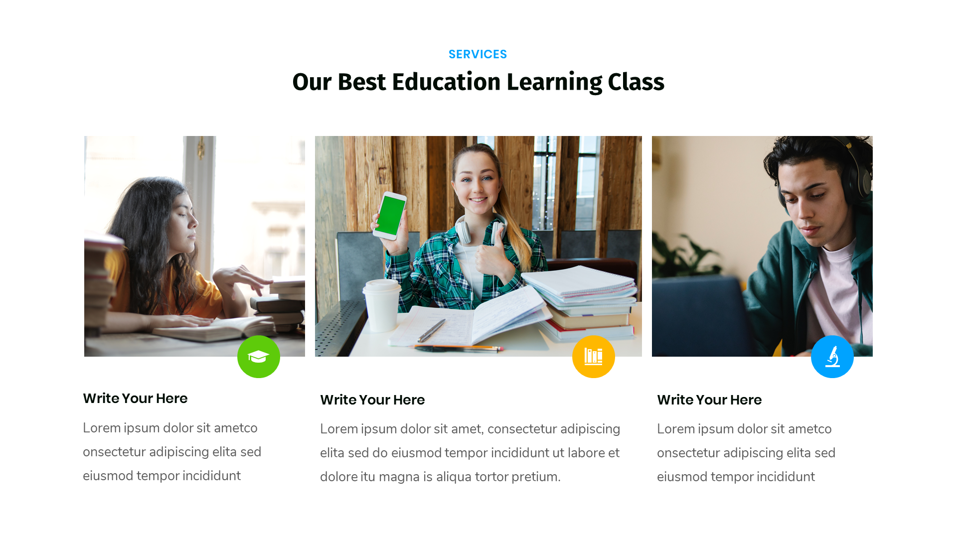 Learning - Education & School Google Slides Template, Presentation ...