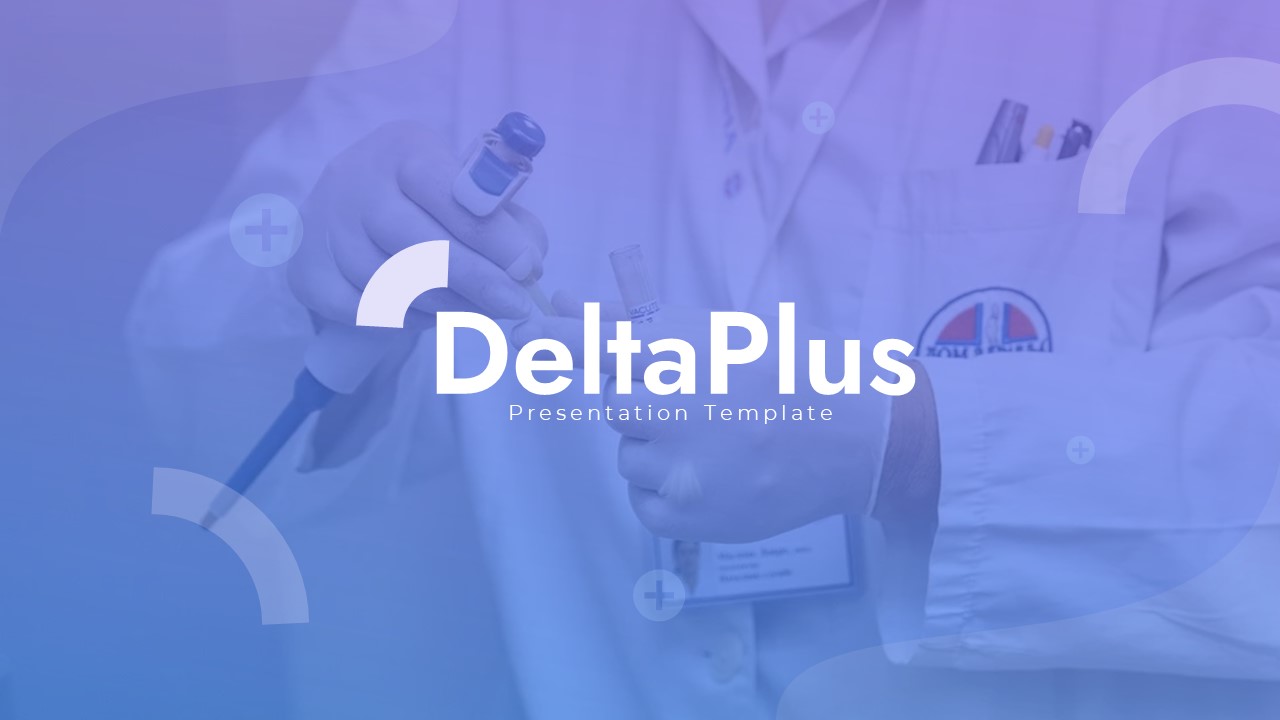Deltaplus - Medical Modern Powerpoint Template, Presentation Templates