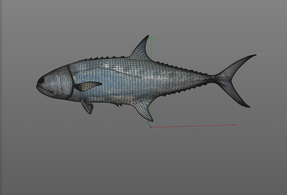 Queenfish 3d model by TurboCG | 3DOcean