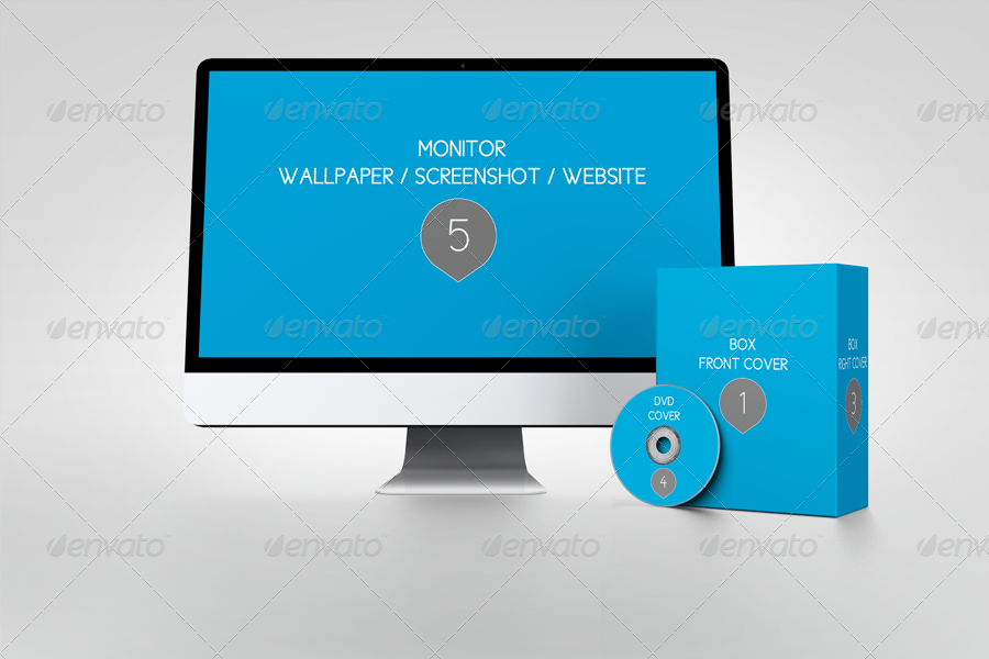 Software Display Mock-up, Graphics | GraphicRiver