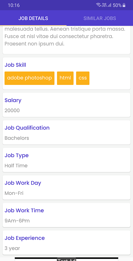 Android Jobs App (Job Seeker, Job Provider, Naukri, Shine, Indeed ...