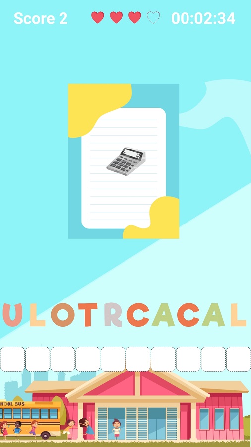 Letter For Kids - Back To School Learn Game by HssanRiahi | CodeCanyon