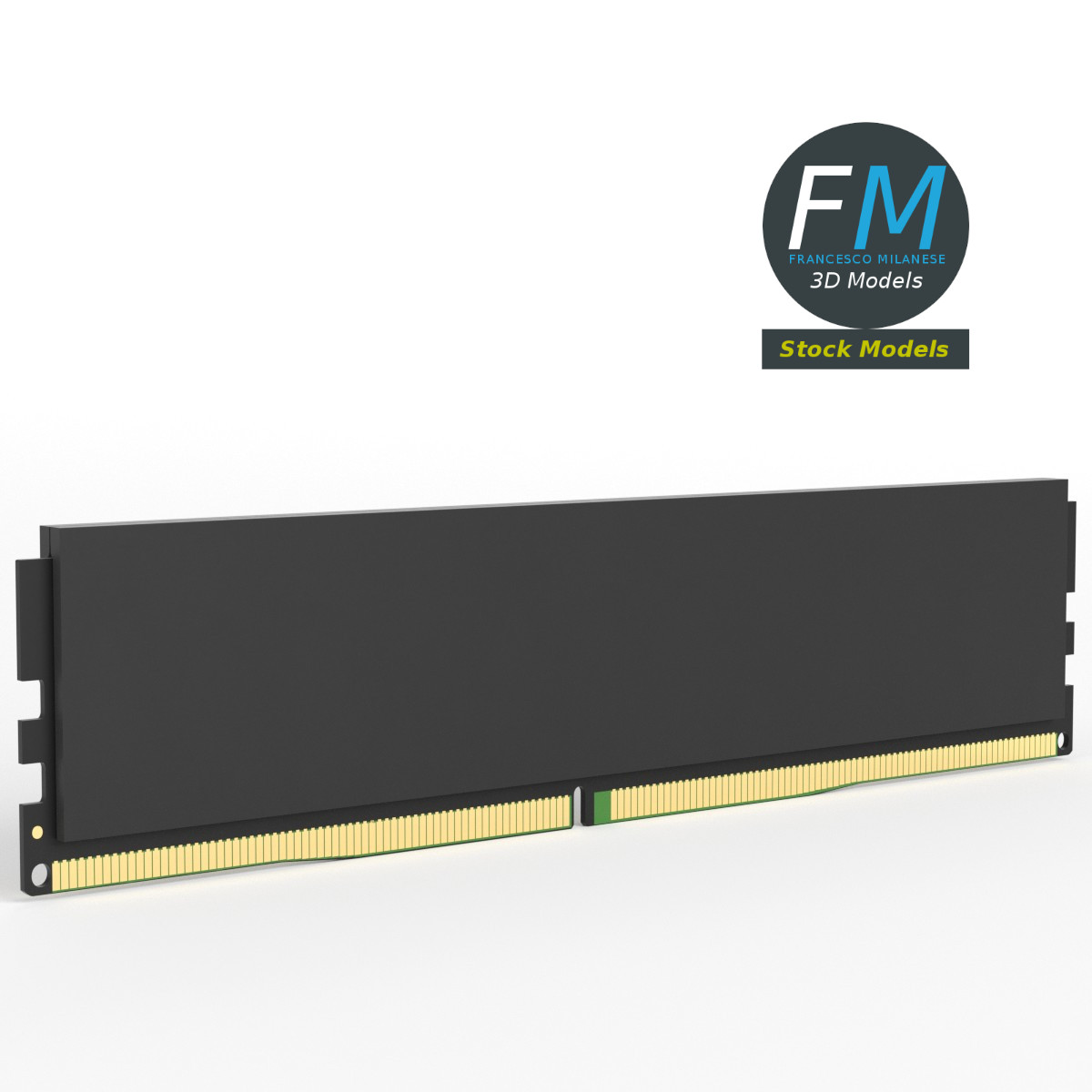 DDR5 RAM memory module 2 by FrancescoMilanese85 | 3DOcean