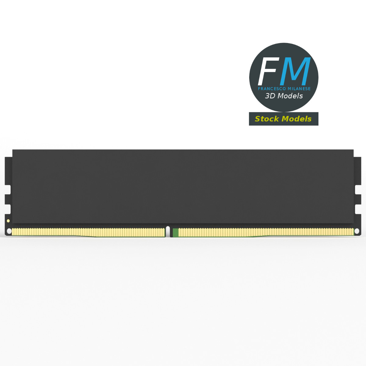 DDR5 RAM memory module 2 by FrancescoMilanese85 | 3DOcean