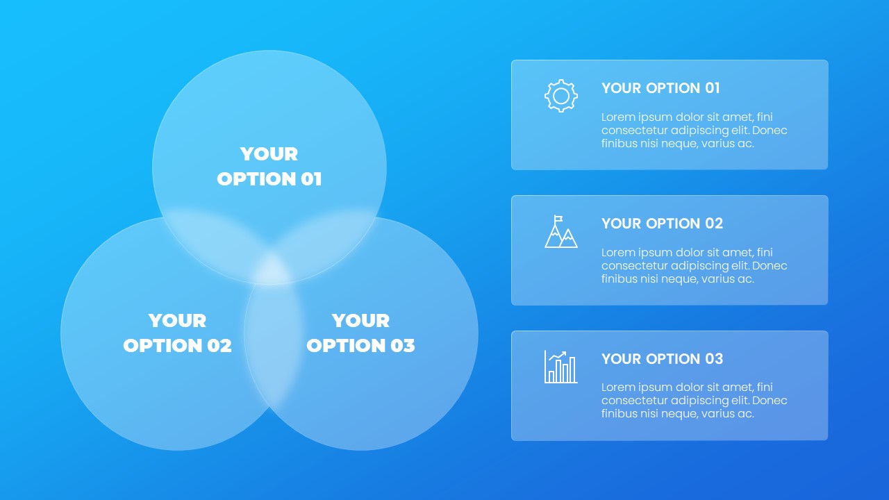 Glassmorphism PowerPoint Presentation Template, Presentation Templates