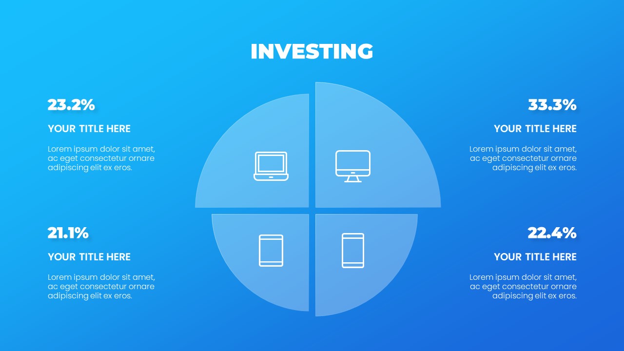 Glassmorphism PowerPoint Presentation Template, Presentation Templates