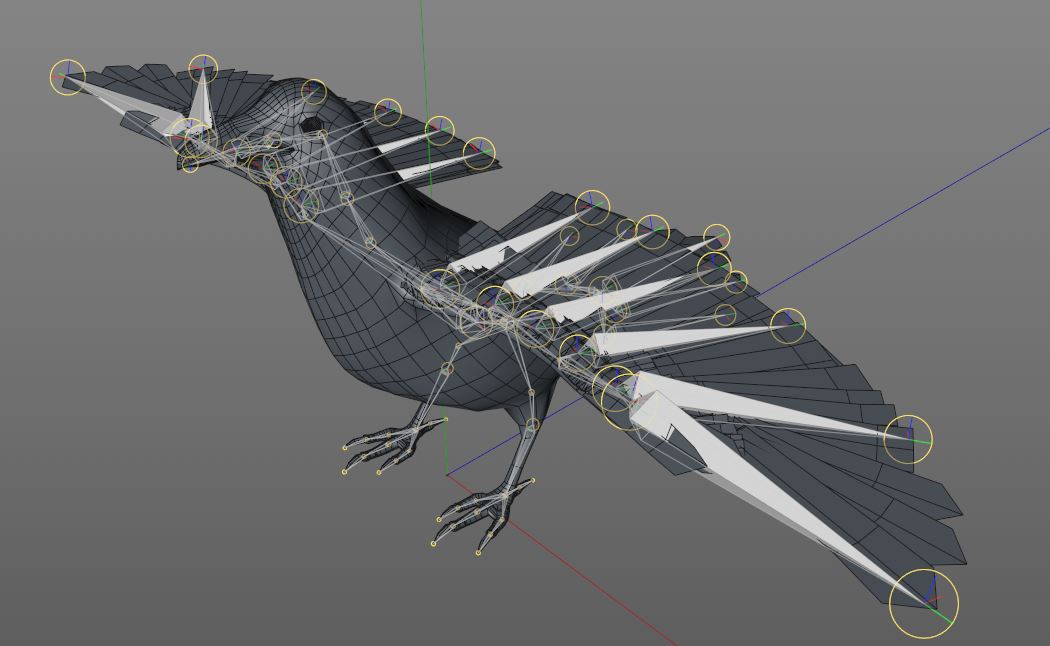 Raven bird 3d model by TurboCG | 3DOcean