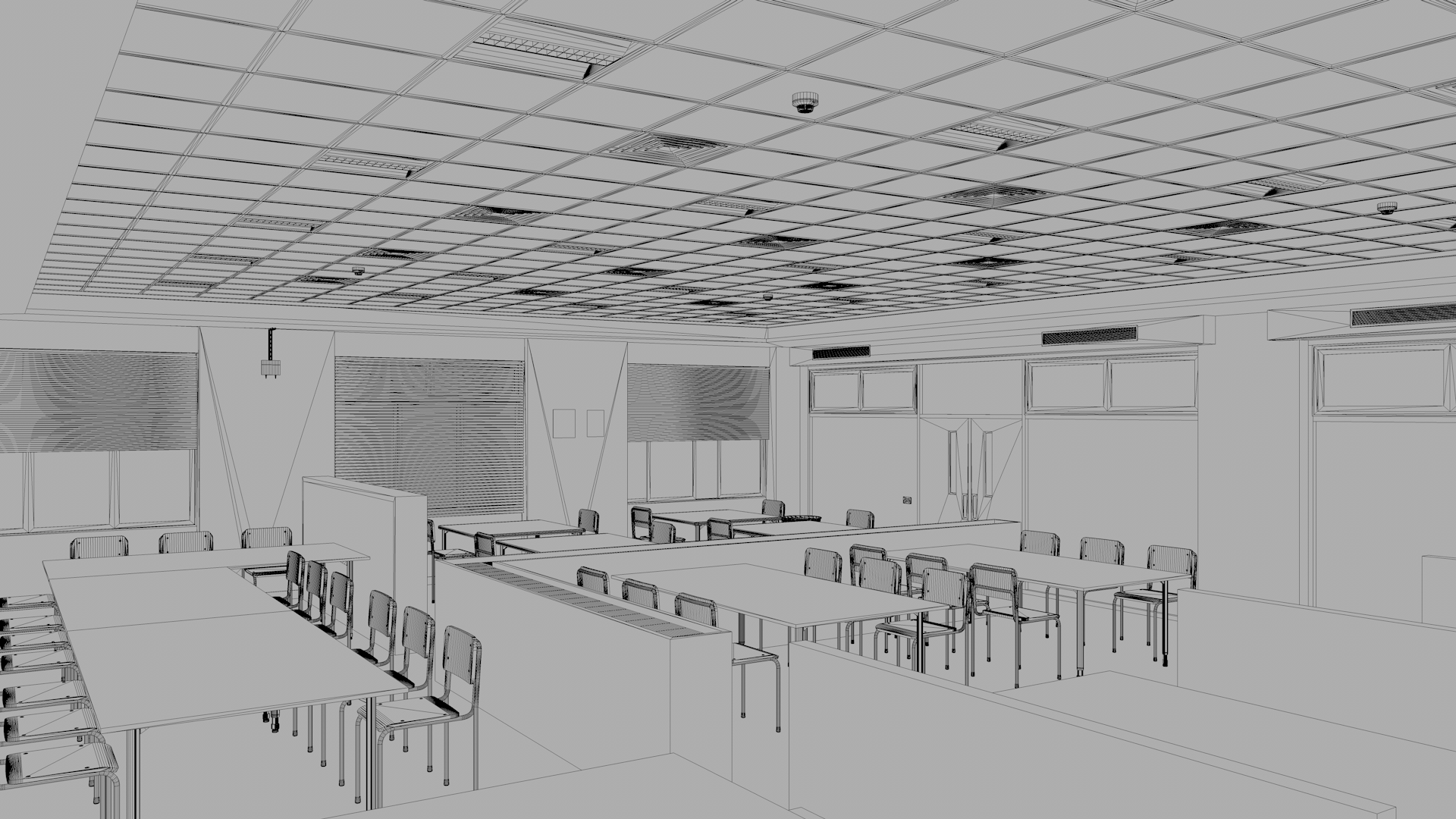 University Study Room by Benz_creation | 3DOcean