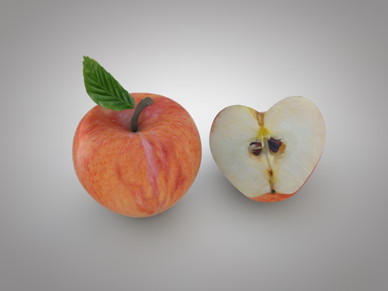 Apple 3d model by TurboCG | 3DOcean