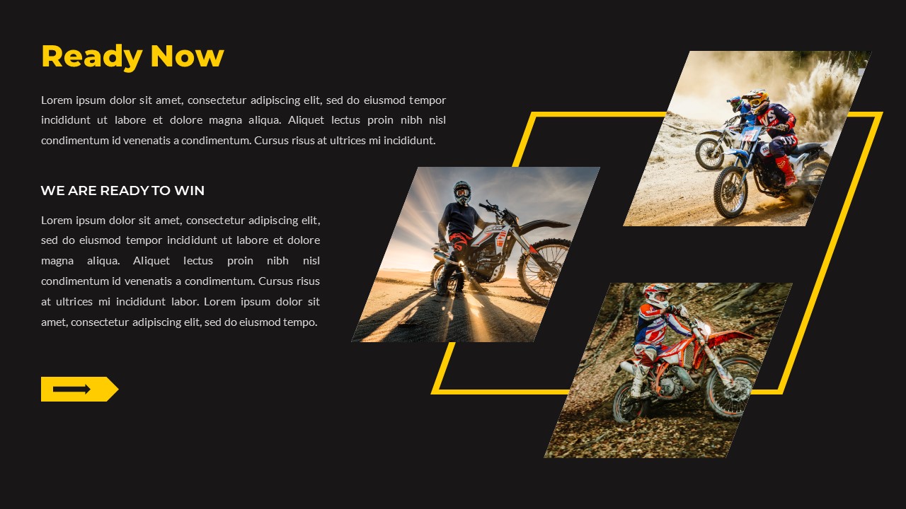 Nucleo – Motocross PowerPoint Template, Presentation Templates ...