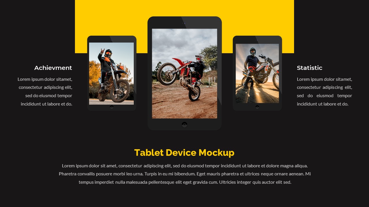 Nucleo – Motocross PowerPoint Template, Presentation Templates ...