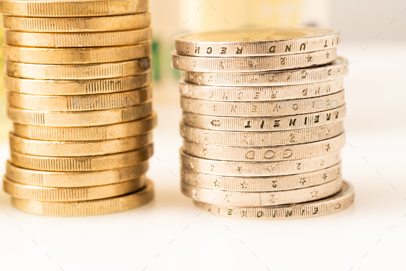 Tower of money coins Stock Photo by Pasanheco | PhotoDune
