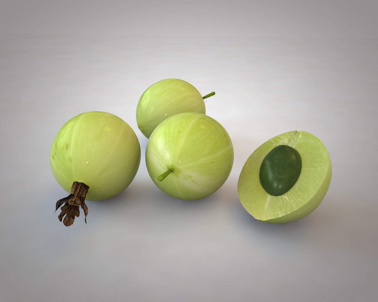 Gooseberry 3d model by TurboCG | 3DOcean