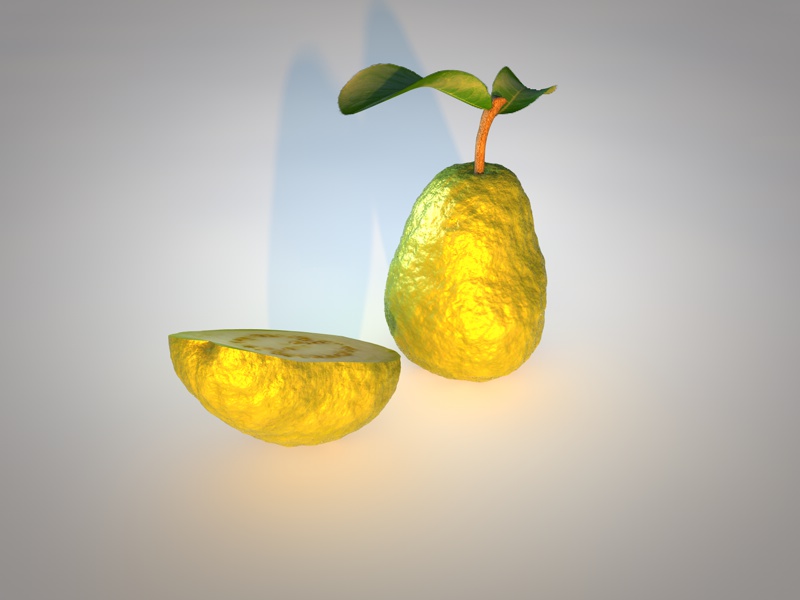 Guava 3d model by TurboCG | 3DOcean