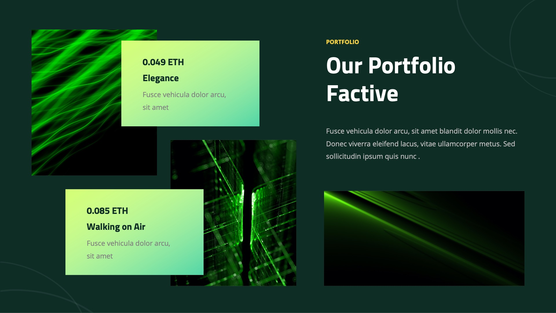 Factive - NFT Creative Digital Assets Keynote Template, Presentation ...
