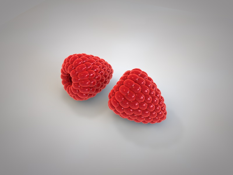 Raspberry 3d model by TurboCG | 3DOcean