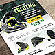 Helmet Catalog Product Flyer, Print Templates | GraphicRiver