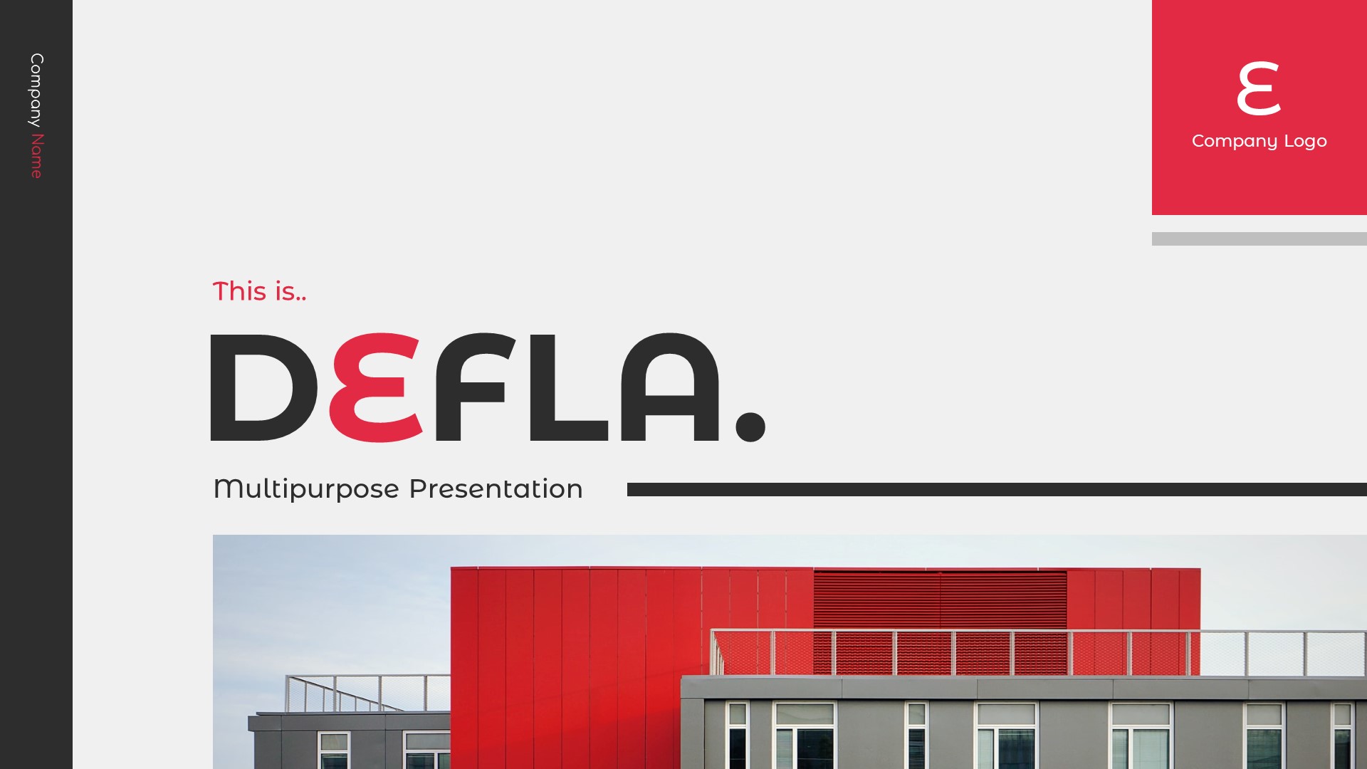 DEFLA - Multipurpose Presentation Template v.1, Presentation Templates