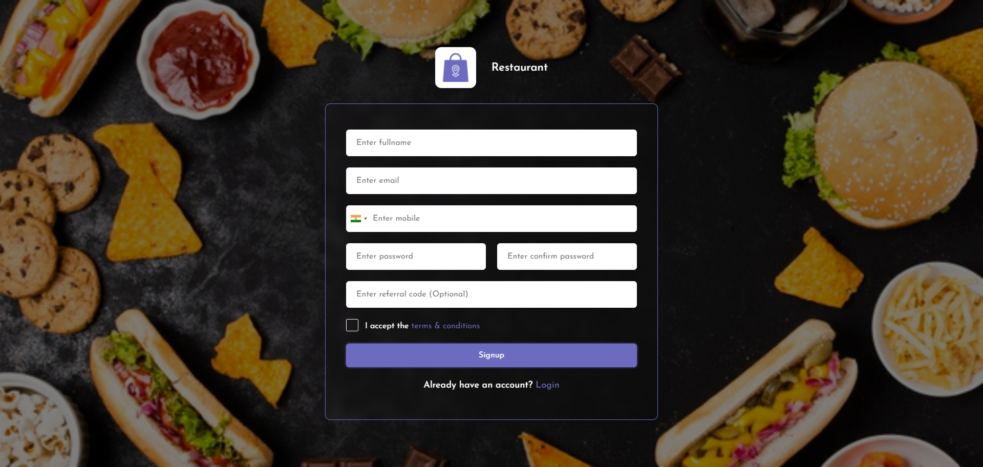 Multi-Branch Restaurant - Laravel Website with Admin Panel by infotechgravity