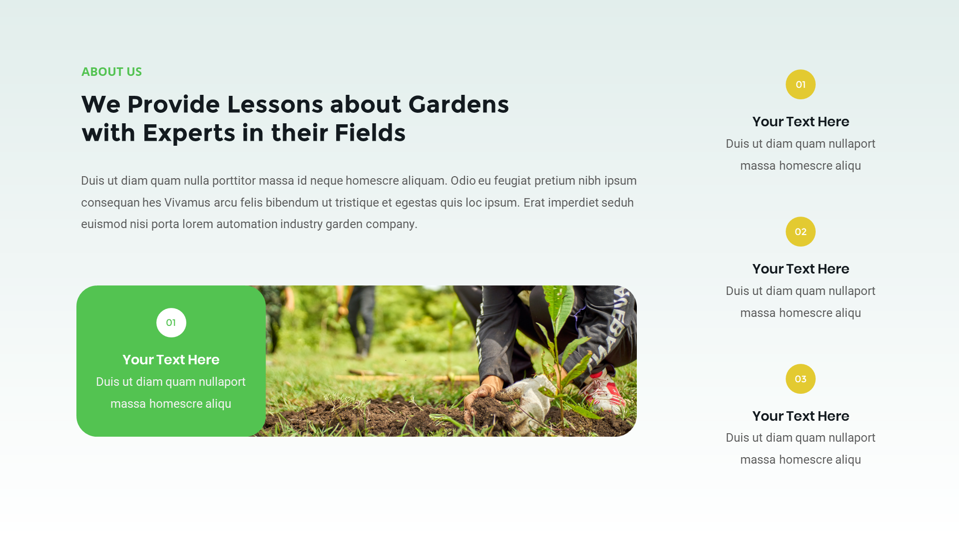 Plantgard - Garden & Planting PowerPoint Template, Presentation Templates