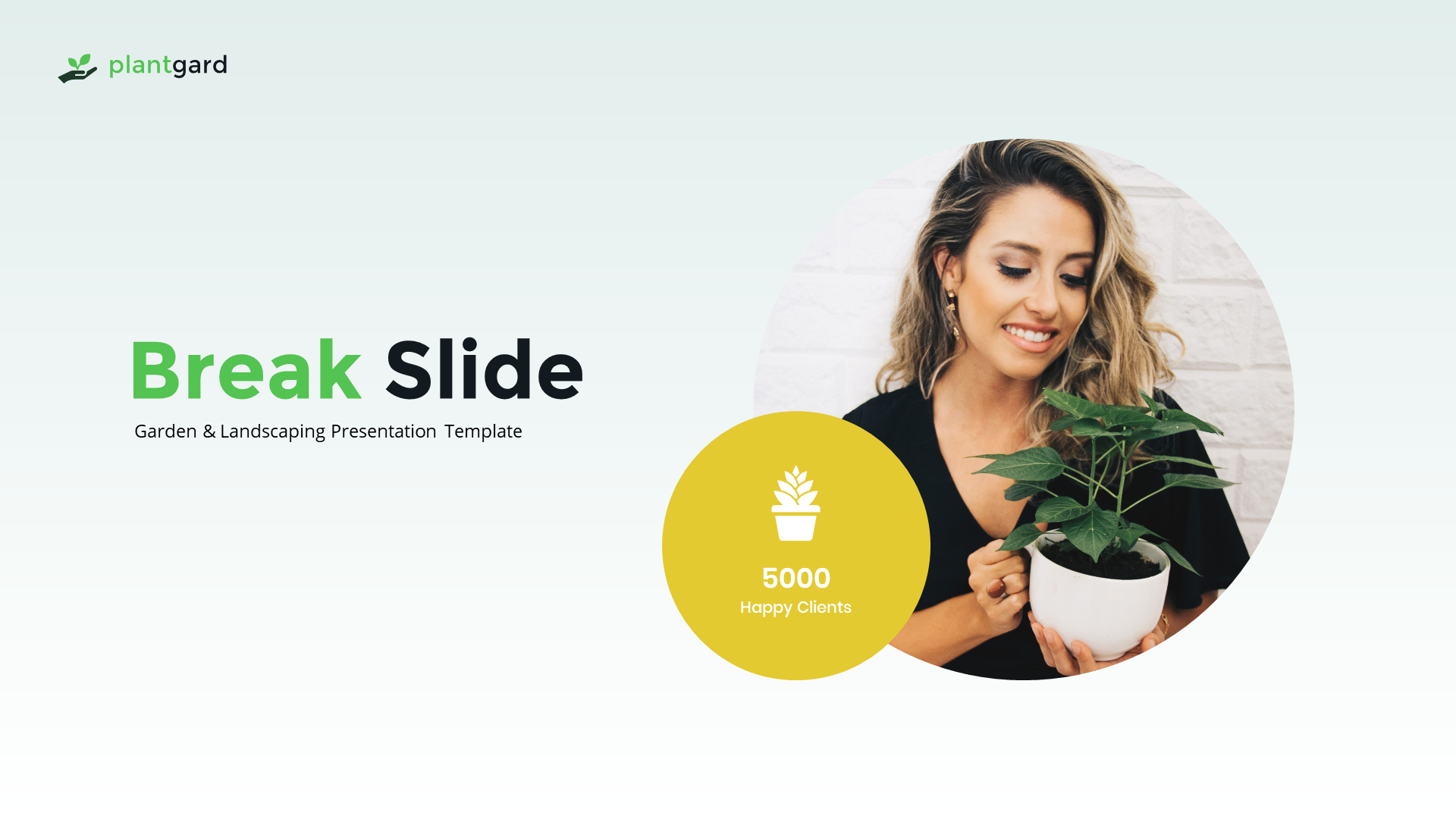 Plantgard - Garden & Planting PowerPoint Template, Presentation Templates