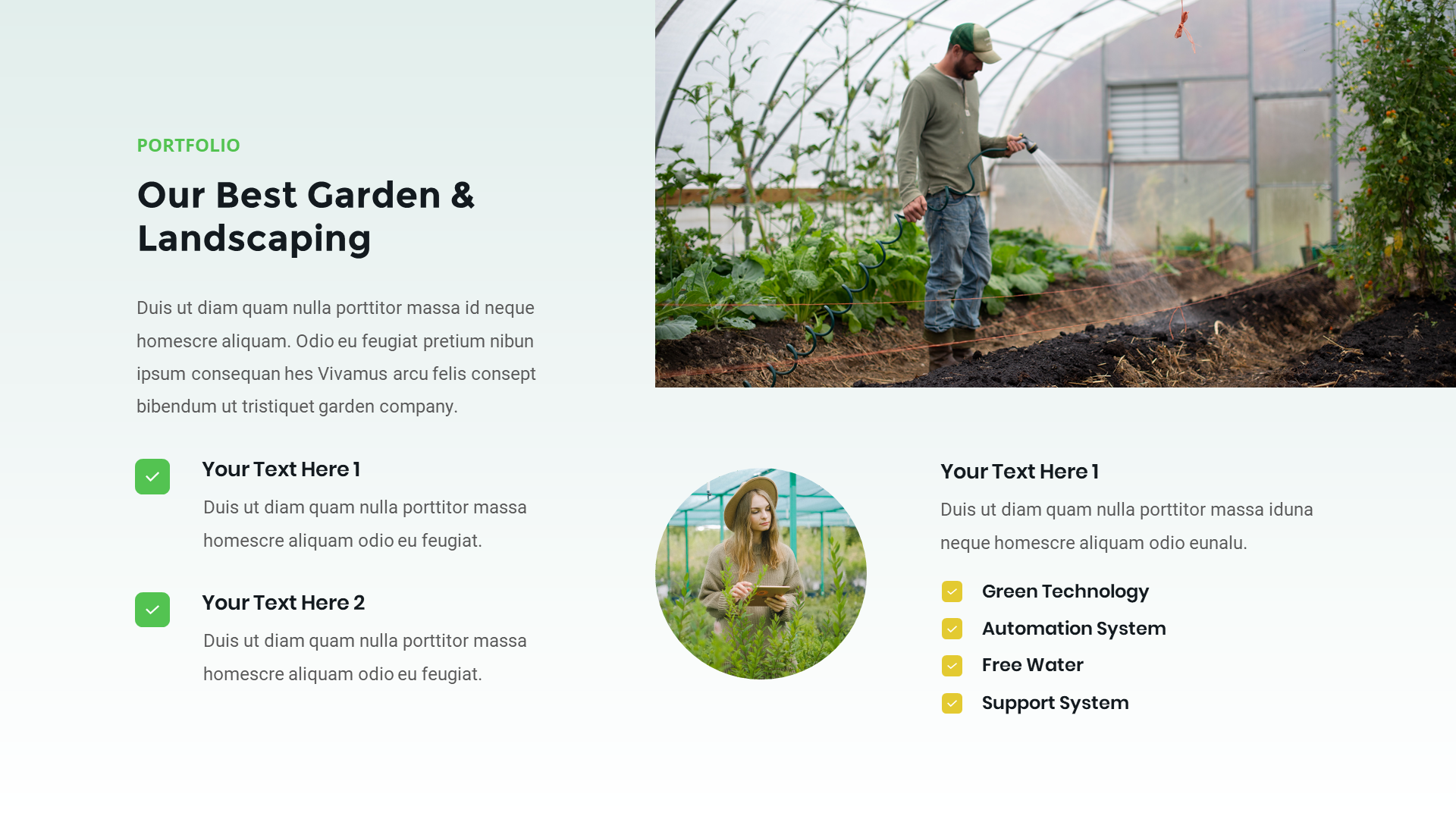 Plantgard - Garden & Planting PowerPoint Template, Presentation Templates