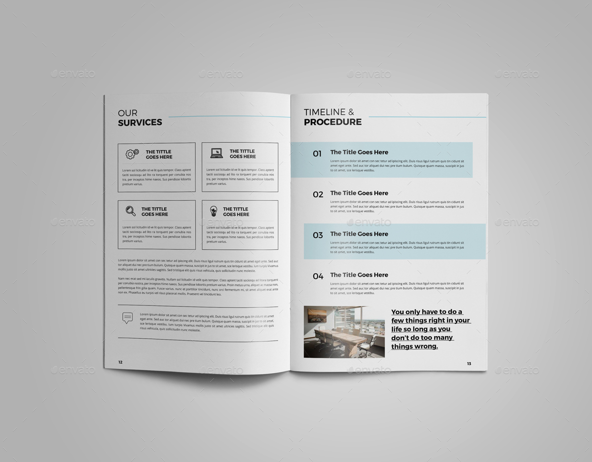 Project Proposal Template, Print Templates | GraphicRiver