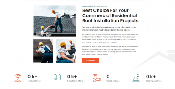 Rofalco - Roofing Services Elementor Template Kit by valotheme | ThemeForest