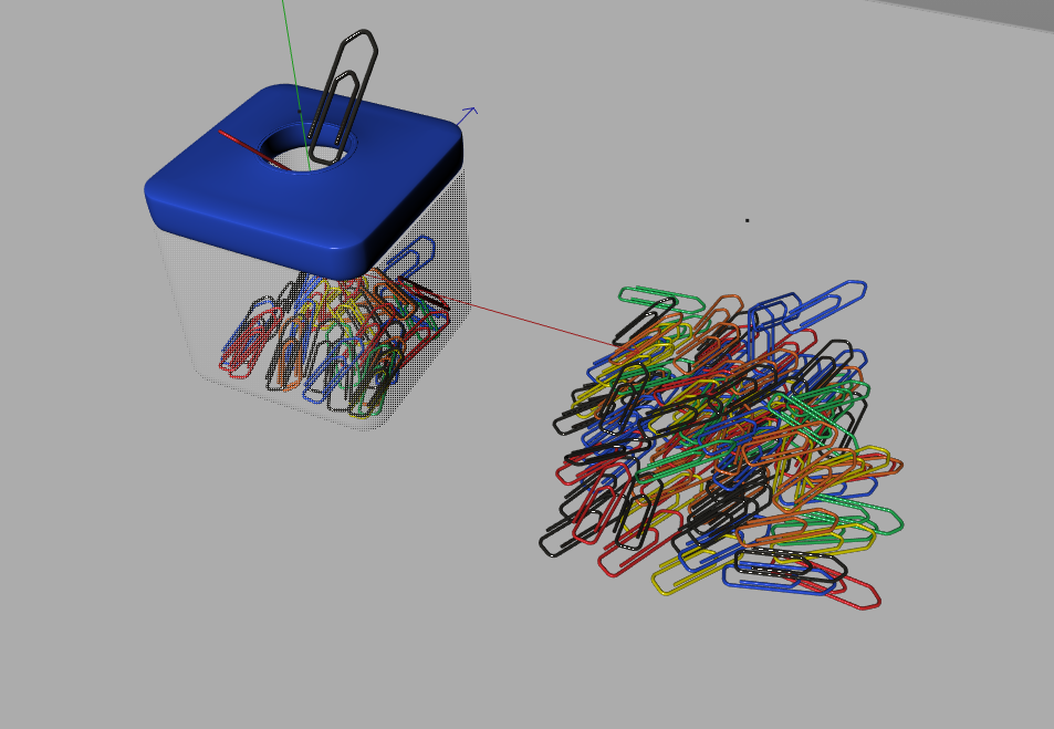 Paper Clip Box v2 3D Model by TurboCG | 3DOcean