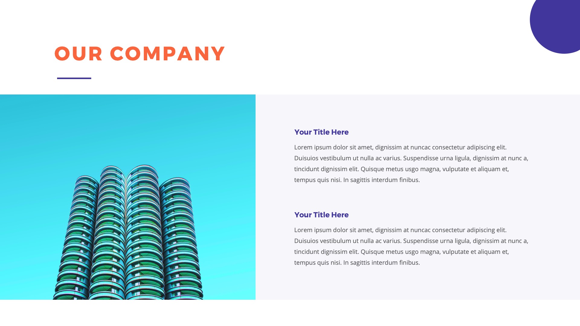B2B Project - Business Google Slides Template, Presentation Templates