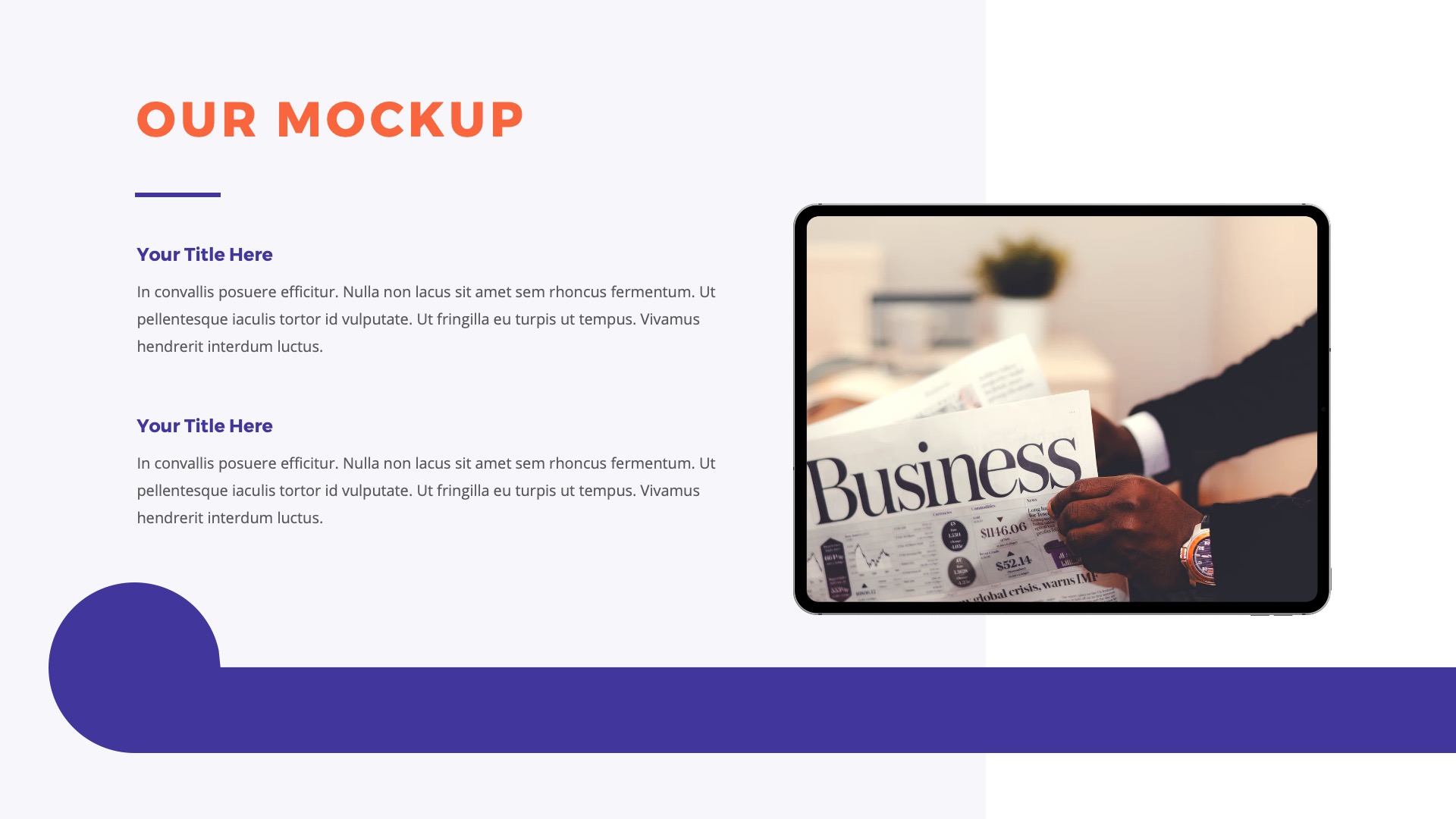 B2B Project - Business Google Slides Template, Presentation Templates