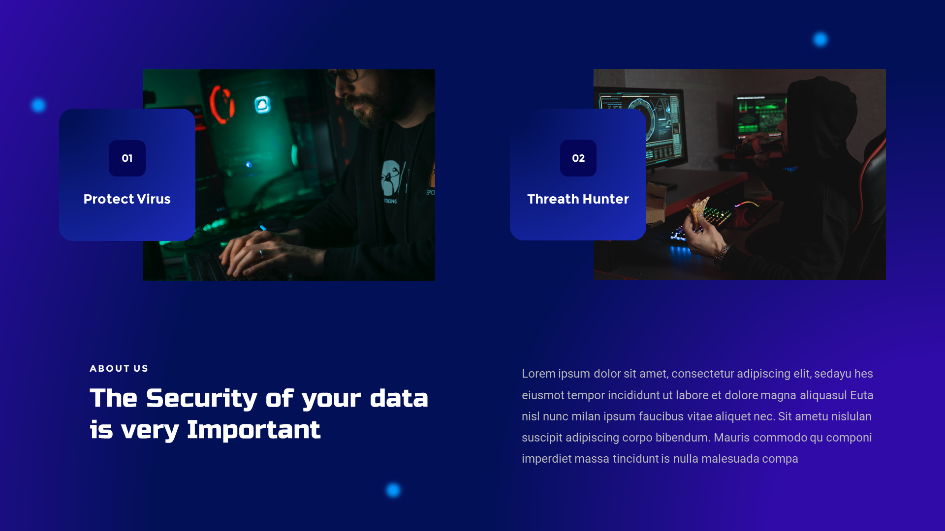 Cybertec - Cyber Security & Technology PowerPoint Template ...