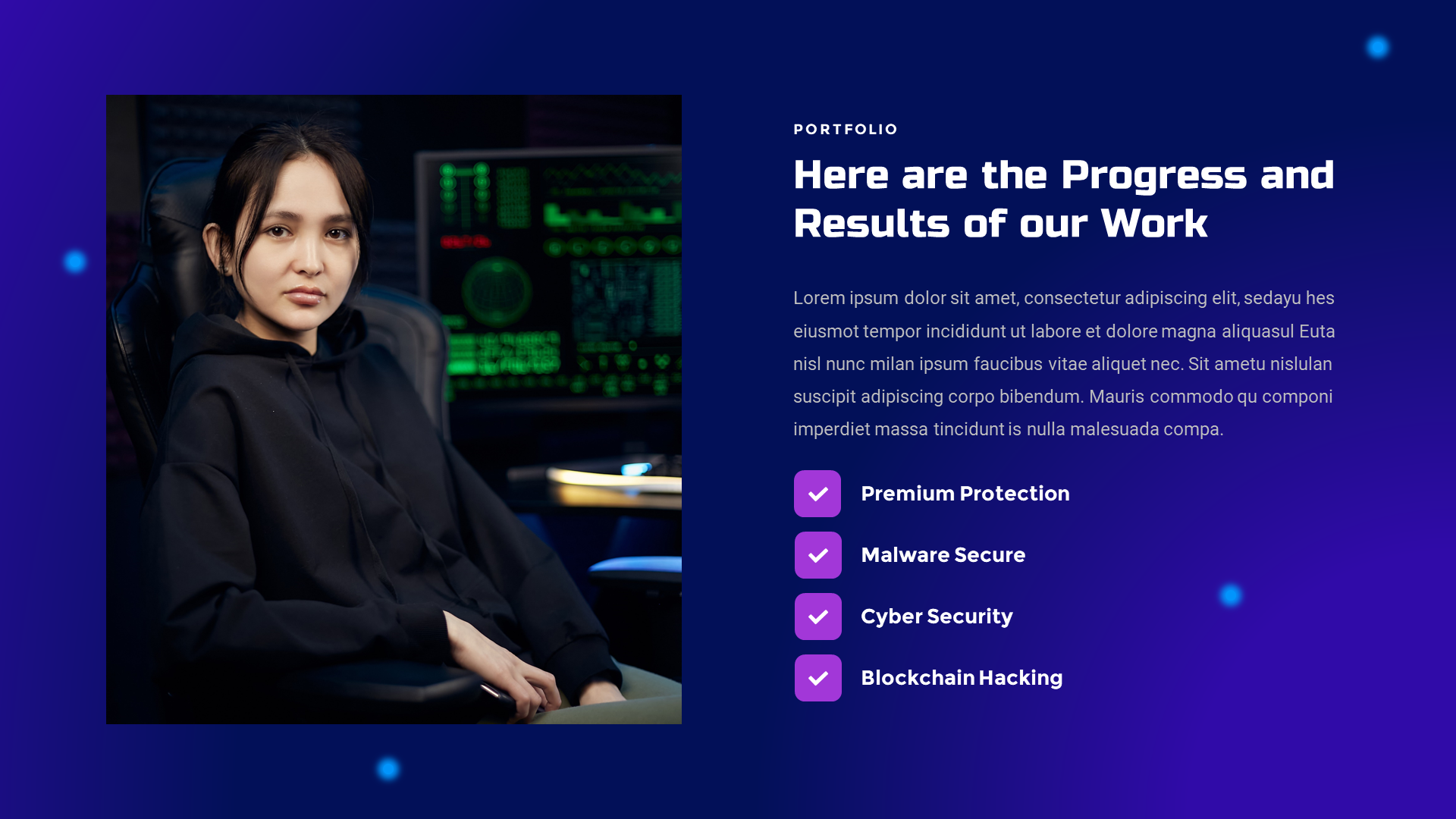 Cybertec - Cyber Security & Technology PowerPoint Template ...