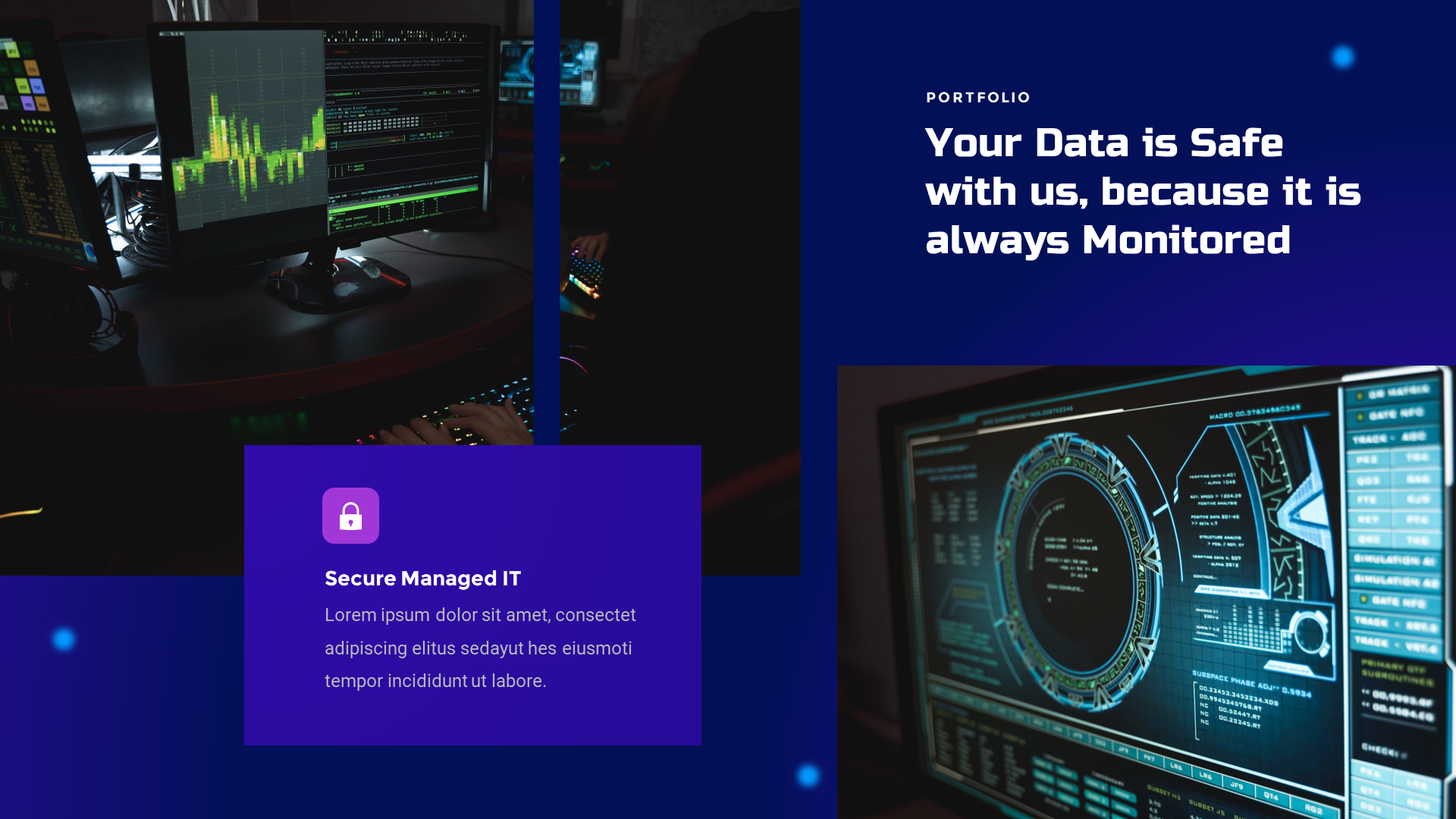 Cybertec - Cyber Security & Technology PowerPoint Template ...
