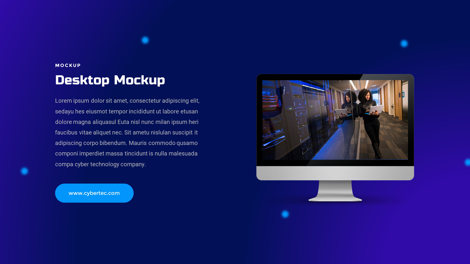 Cybertec - Cyber Security & Technology PowerPoint Template ...