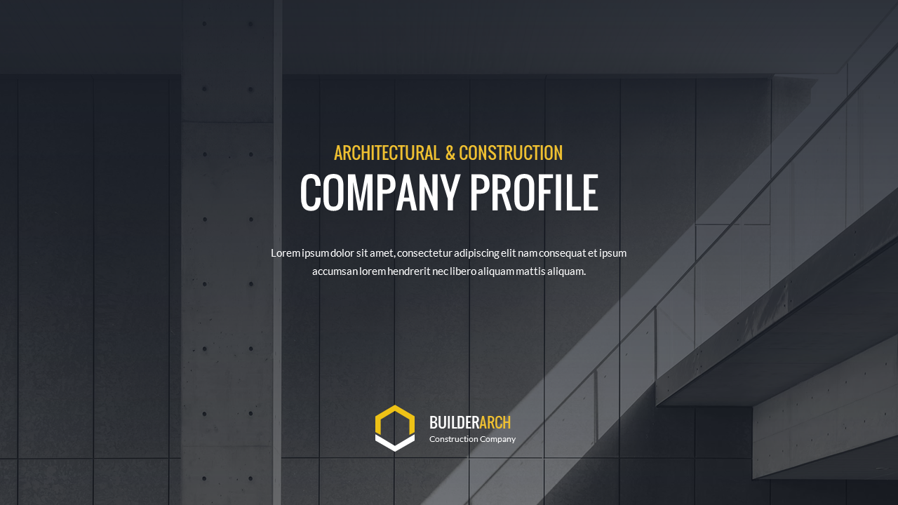 BuilderArch – Construction Company Profile PPT, Presentation Templates