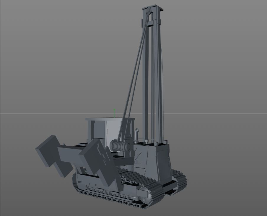 Pipe layer 3d model by TurboCG | 3DOcean