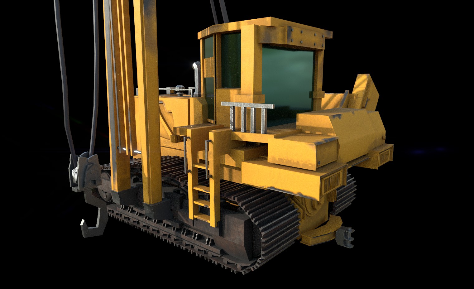 Pipe layer 3d model by TurboCG | 3DOcean