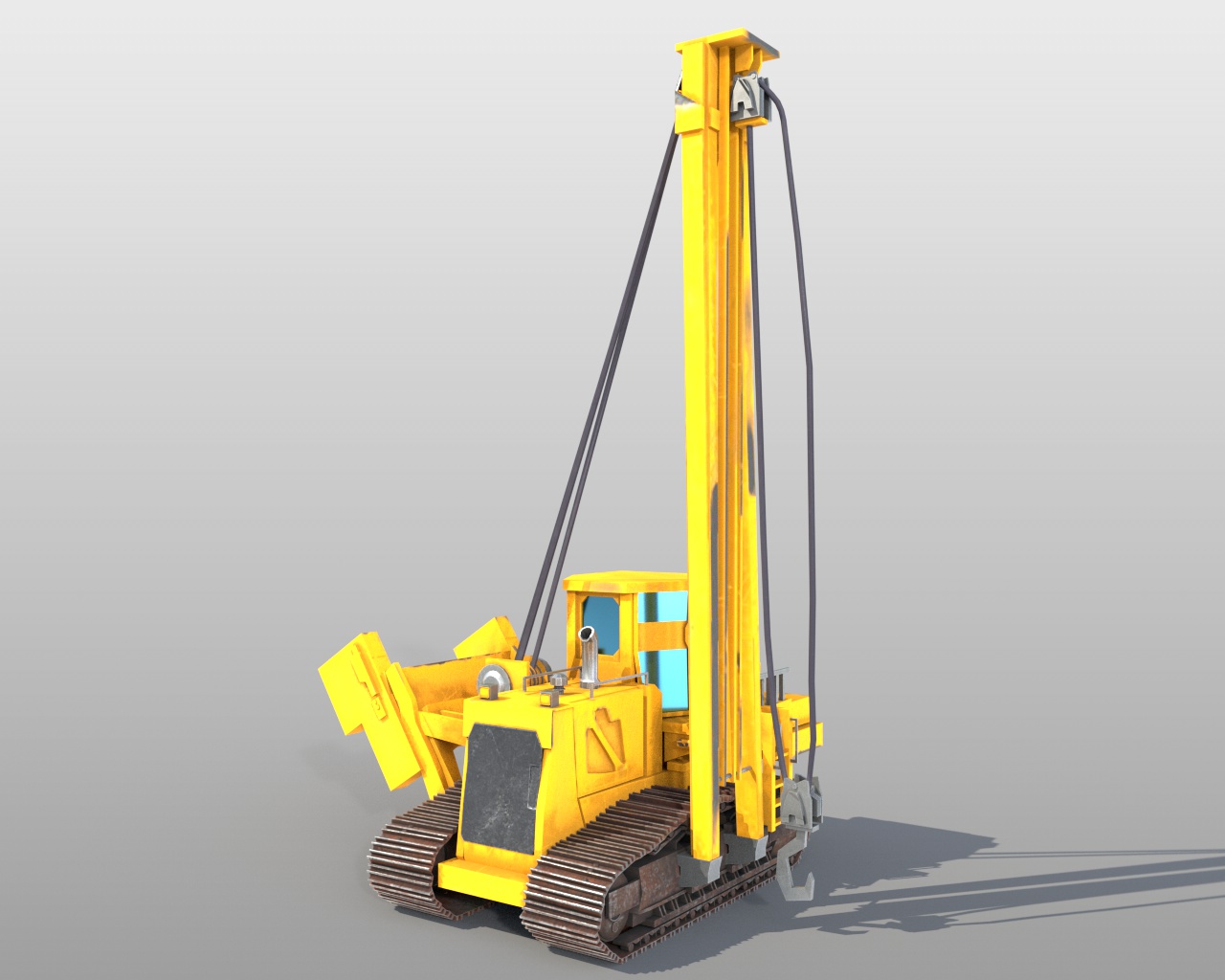 Pipe layer 3d model by TurboCG | 3DOcean