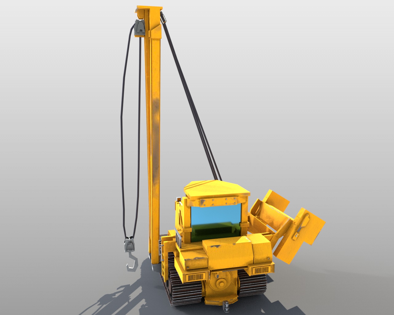 Pipe layer 3d model by TurboCG | 3DOcean