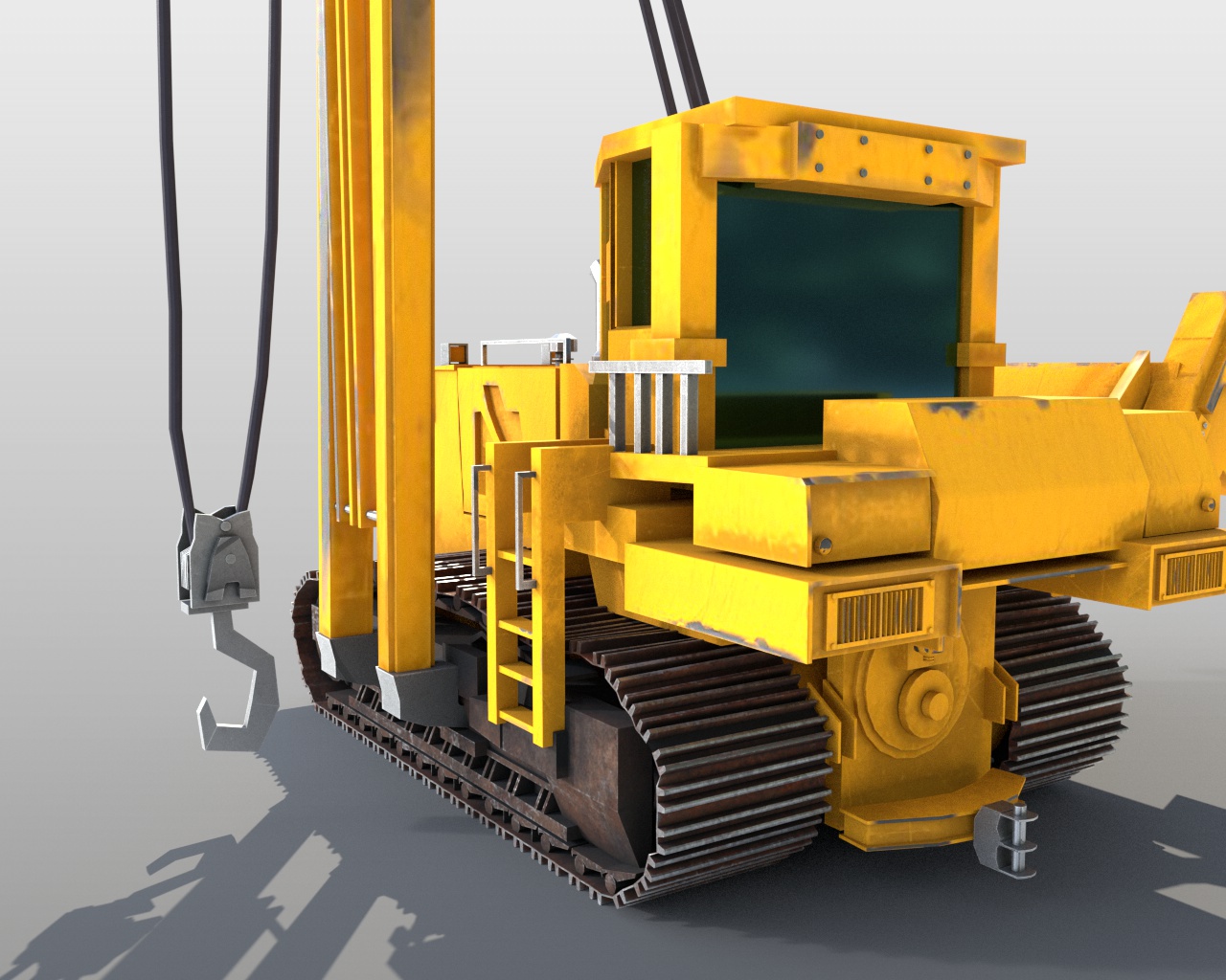 Pipe layer 3d model by TurboCG | 3DOcean