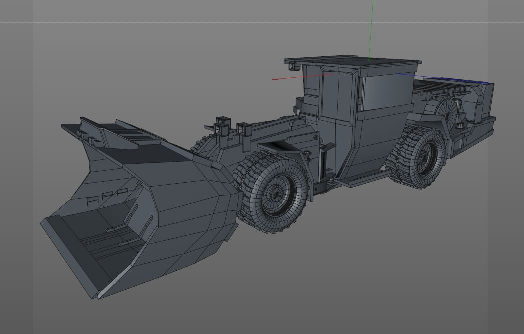 Underground mining haul 3d model by TurboCG | 3DOcean